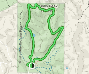 Brushy Peak Loop Trail and West Side Loop Trail Loop: 1305 Reviews, Map ...