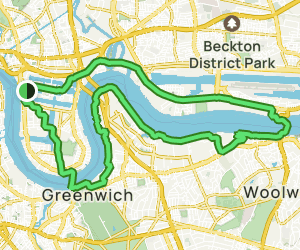 Greenwich Peninsula and River Thames Circular Walk - London, England ...