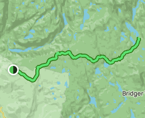 Cook Lake Trail via Pole Creek and Highline Trails, Wyoming - 29 ...