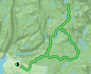 Titcomb Basin via Pole Creek Trail and Crooks Lakes Loop, Wyoming - 45 ...