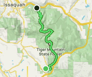 Tiger Mountain Trail: Through Hike: 63 Reviews, Map - Washington ...