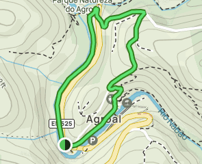 Circuit of the Walkways of Agroal, Santarém, Portugal - Map, Guide ...