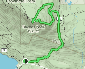 Baynes Peak from Burgoyne Bay, British Columbia, Canada - 248 Reviews ...