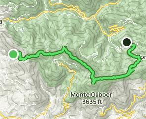 Monte Lieto - Monte Gabberi - Monte Croce - Pomezzana: 1 Reviews, Map ...