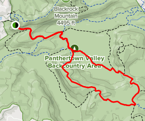 Panthertown Valley Trail to Big Green Mountain Loop - North Carolina ...