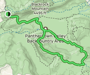 Panthertown Valley Trail to Big Green Mountain Loop: 112 Reviews, Map ...