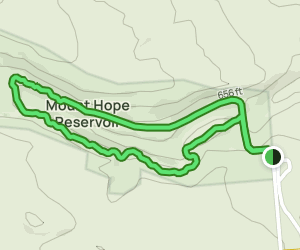 Mount Hope Reservoir Rim Trail Loop: 173 Reviews, Map - New York ...