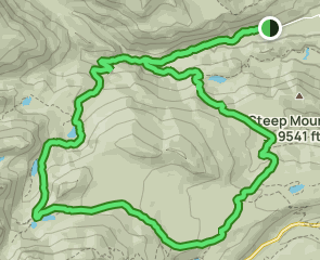 Fern Lake, Odessa Lake, Flattop Mountain, Bear Lake, and Cub Lake Loop ...