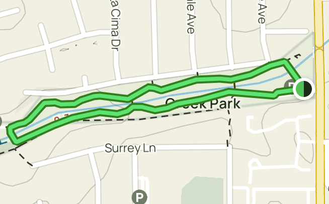 La Mirada Creek Park Map