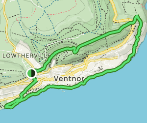 Saint Boniface to Monks Bay, Ventnor and Steep Cove: 227 foto - Isle of ...
