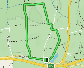 Patching and Angmering Park Estate Circular, West Sussex, England - 155 ...