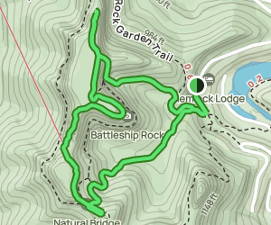 Natural Bridge and Laurel Ridge Trail Loop: 988 Reviews, Map - Kentucky ...