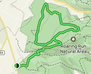 Roaring Run, Painter Rock, and North Trail Loop, Pennsylvania - 27 ...