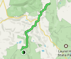 Laurel Highland Hiking Trail: Grindle Ridge to Rt. 31: 164 Reviews, Map ...