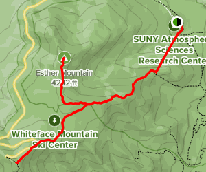 Whiteface, Lookout and Esther Mountains | Map, Guide - New York | AllTrails