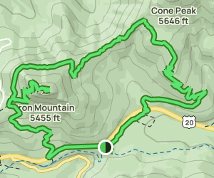AllTrails | Cone Peak Trail: 592 Reviews, Map - Oregon