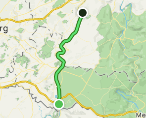 Moselle Cycle Path Stage 1: Perl to Nittel: 8 Reviews, Map - Saarland ...