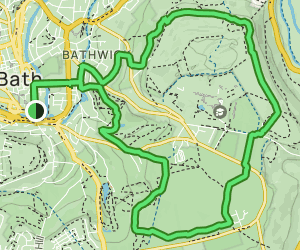 AllTrails | Bathwick and Claverton Down Circular (Bath Skyline): 1107 ...