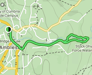 Ambleside to Stockghyll Force, Cumbria, England - 1,033 Reviews, Map ...