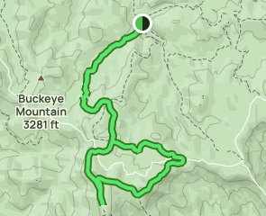 Springer Mountain via Appalachian Trail and Benton MacKaye Trail: 2.774 ...