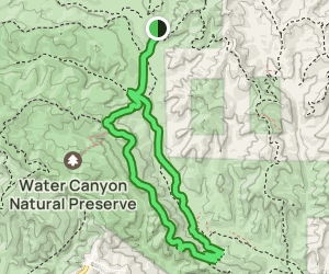 Skully Ridge and Lower Aliso Canyon Loop: 130 Reviews, Map - California ...