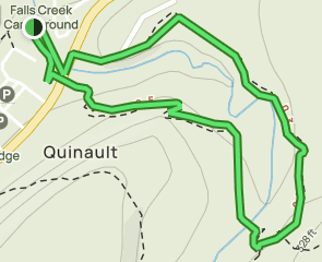 Falls Creek via Quinault Loop Trail: 47 Reviews, Map - Washington ...