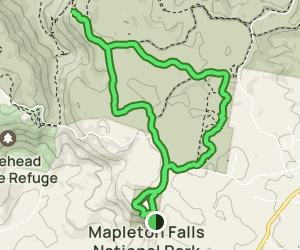 AllTrails | Mapleton Falls to Ubajee Lookout: 208 Reviews, Map ...