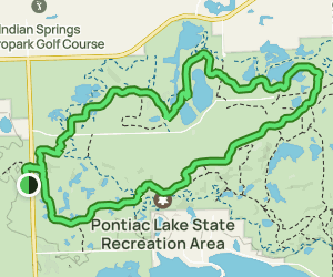 Pontiac Lake Equestrian Trail: 363 foto's - Michigan | AllTrails