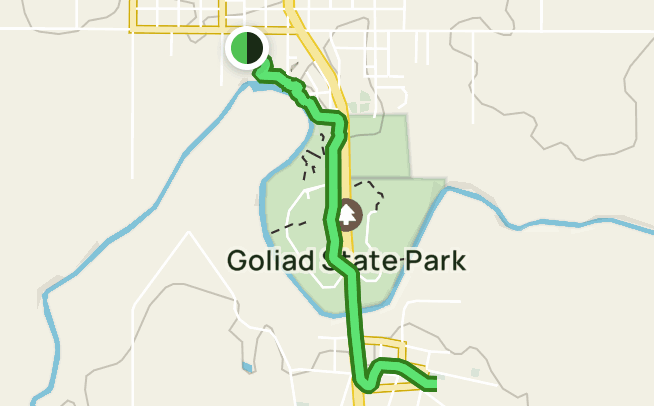 Goliad Texas Map