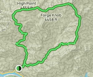 Twentymile, Gregory Bald, and Shuckstack Loop: 115 Reviews, Map - North ...