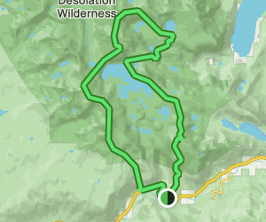 AllTrails | Desolation Wilderness 5 Peaks Loop: 9 Reviews, Map - California