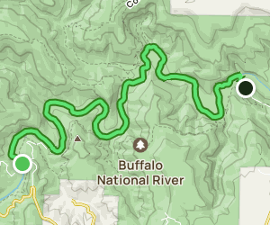 Buffalo River Paddle Route: Ponca to Kyles Landing : 80 Reviews, Map ...