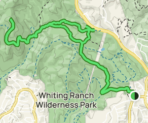 Whiting Road to Billy Goat Loop and Borrego Canyon Lookout - California ...