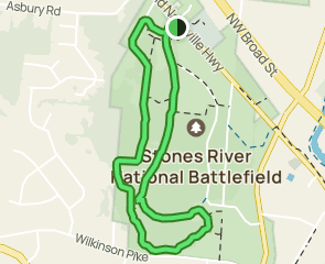 Stones River Battlefield Loop Trail, Tennessee - 921 Reviews, Map ...