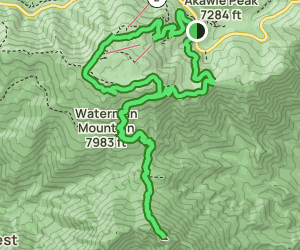 Mount Waterman and Twin Peaks Trail Loop: 98 Reviews, Map - California ...