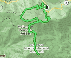 Mount Waterman and Twin Peaks Trail Loop, California - 99 Reviews, Map ...