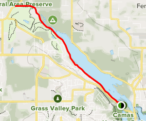 Lacamas Heritage Trail via Camas Heritage Park | Map, Guide ...