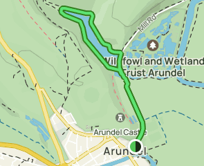 Swanbourne Lake Circular, West Sussex, England - 80 Reviews, Map ...