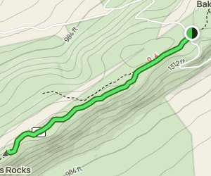 Bears Rocks via Appalachian Trail (Bake Oven Road): 347 Reviews, Map ...