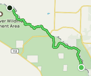 Perdido River Trail: Blue Lake Landing to Staple Fork Landing: 55 ...