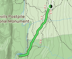 Red's Meadow to Rainbow Falls Overlook [CLOSED], California - 462 ...