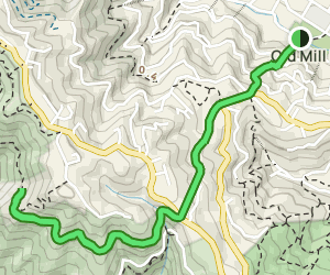 Tourist Club via Dipsea Steps-Sun Trail | Map, Guide - California ...