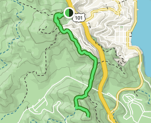Slacker Hill via Morning Sun, Alta, SCA and Slacker Ridge, California ...