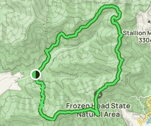 Chimney Top and Lookout Tower West Trail Loop | Map, Guide - Tennessee ...