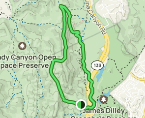 Little Sycamore Canyon, Serrano Ridge, and West Canyon Loop: 1.202 foto ...