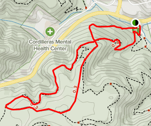 Old Stage Road, Edgewood and Serpentine Trail Loop | Map, Guide ...
