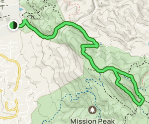 Mission Peak from Ohlone College: 7324 Reviews, Map - California ...