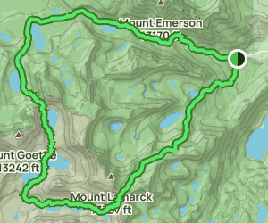 North Lake Loop via Lamarck Col and Alpine Col: 17 Reviews, Map ...