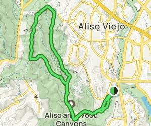 Aliso Creek and Wood Canyon Loop Trail: 874 Reviews, Map - California ...