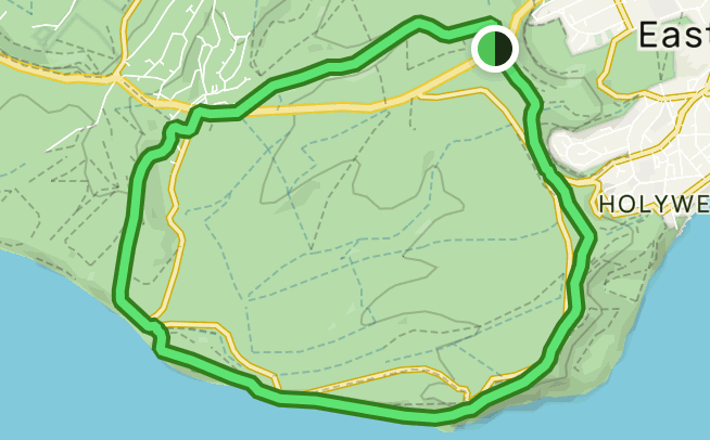 Beachy Head England Map